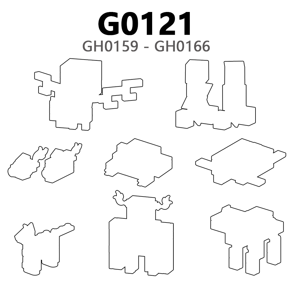 G0121 Game Minecraft Camel Fish Creeper Turtle Frog Zombie Horse Warden ...