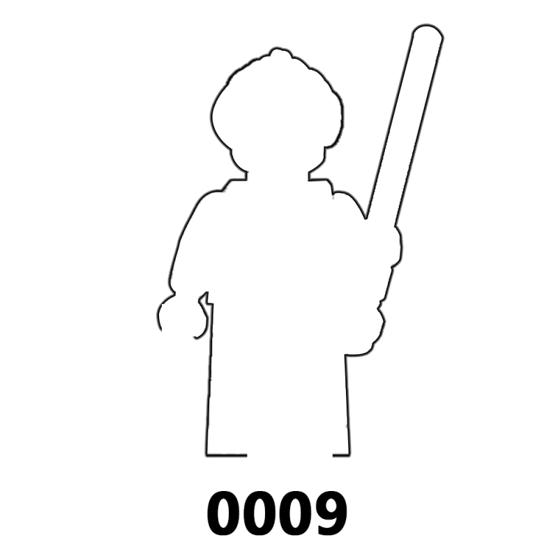 G0102 Famous Star Wars Movies Rey Boba Fett Luke Skywalker Jango Fett Mandalorian Warrior ...