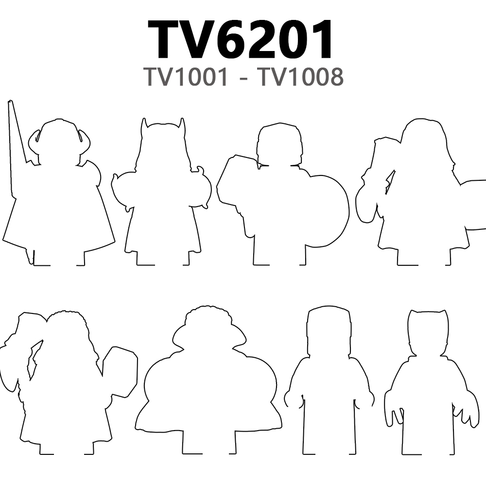 TV6201 Marvel Super Hero Movie Lnfinite Gems Wanda Captain America Thor ...