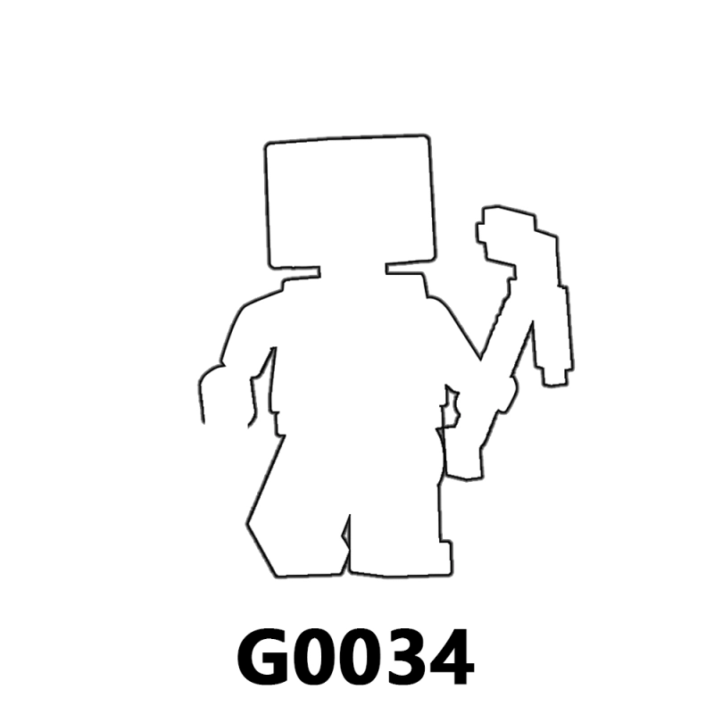 G0105 Minecraft Game Series Diver Tamer Zombie Villager Zombie Ninja ...