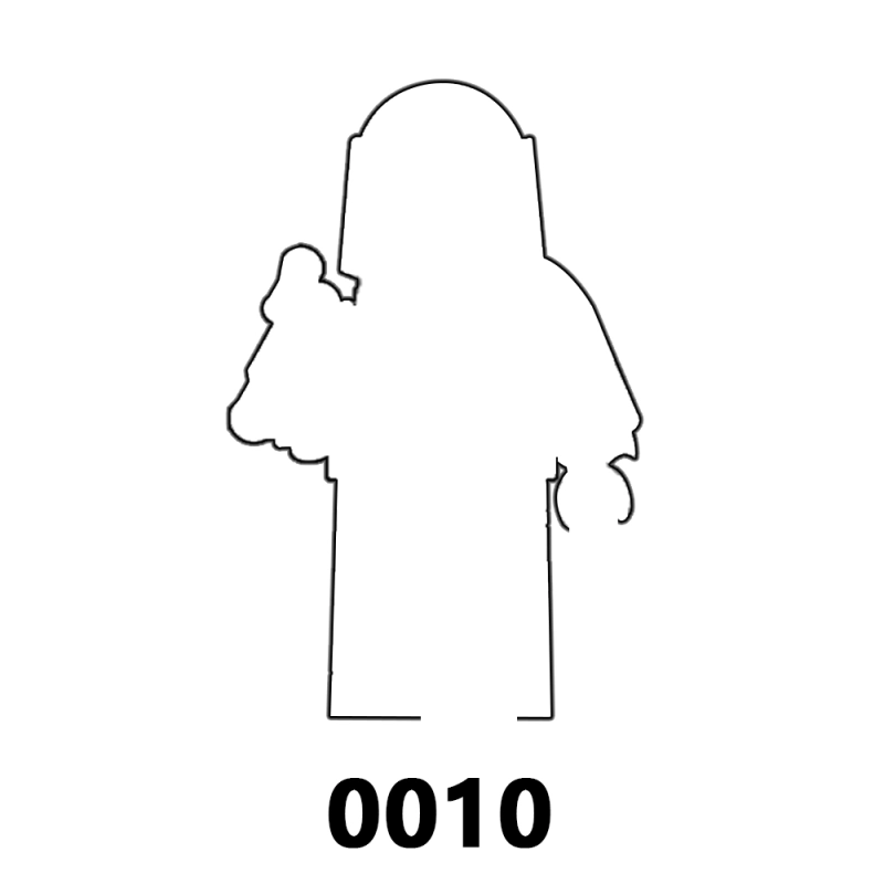 G0102 Famous Star Wars Movies Rey Boba Fett Luke Skywalker Jango Fett Mandalorian Warrior ...