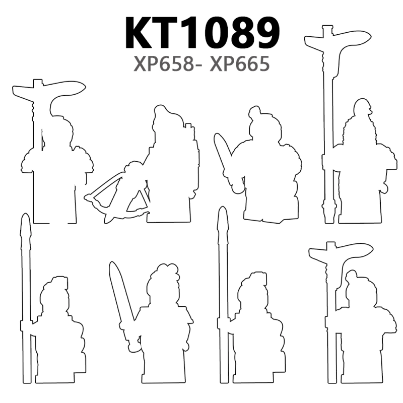 KT1089 Terracotta Warriors Mummy Terracotta Warriors Building Blocks ...