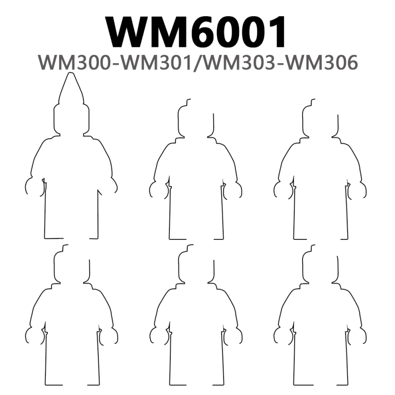 WM6001 Mr.Inkcredible Michael Jscofield Godmars Plawres Sanshiro Kratos ...