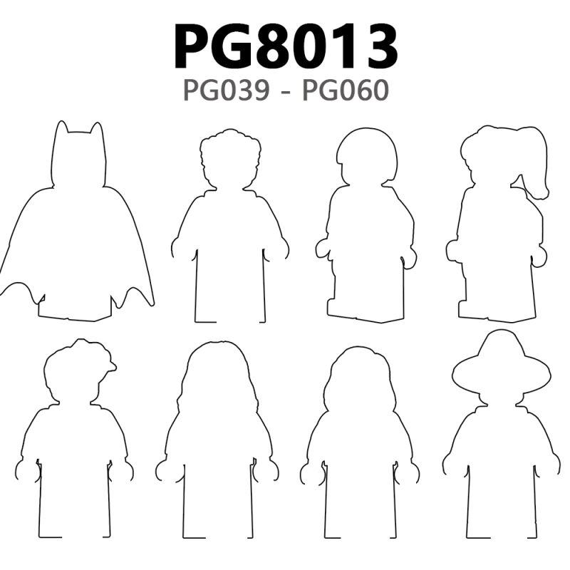 PG8013 DC Movie Hero Batman The Joker Harley Quinn Two-Face Starfire ...