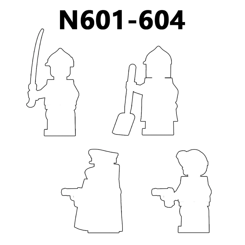 N601-604 Military Soviet Cavalry Road Construction Soldier Iron Phoenix ...