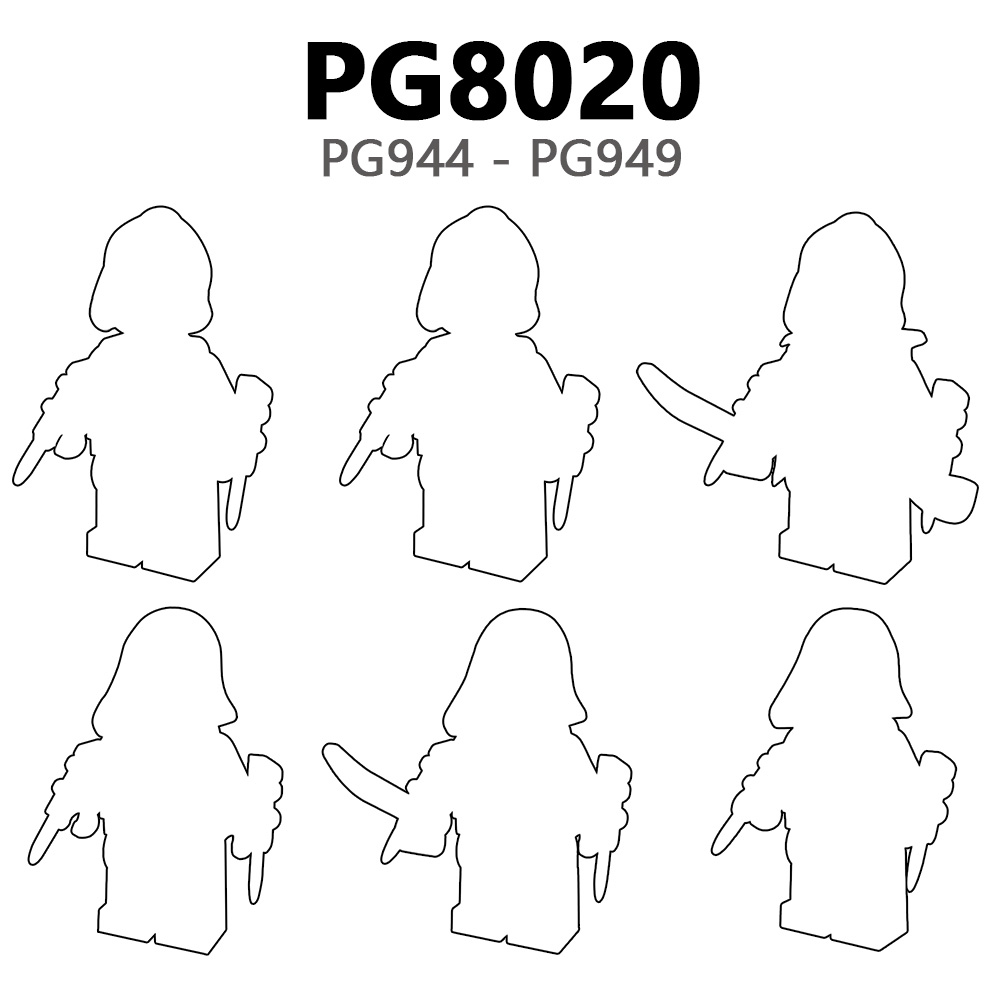 PG8020 Assassin's Creed Game Series Haytham Kenway Arno Victor Dorian ...