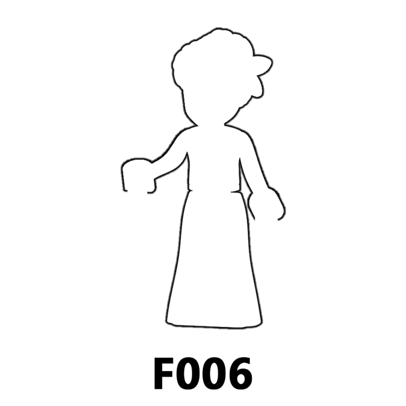 F002-009 Bella Beast Mulla Anna Elsa Cinderella Building Blocks Kids Toys