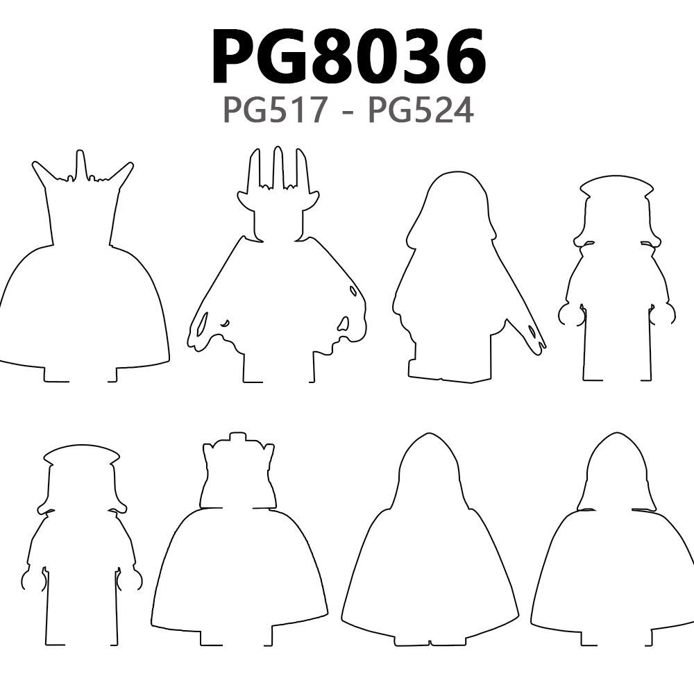 PG8036 Sauron's Mouth Ring Spirit King Ring Spirit Strong Orc Mordor ...