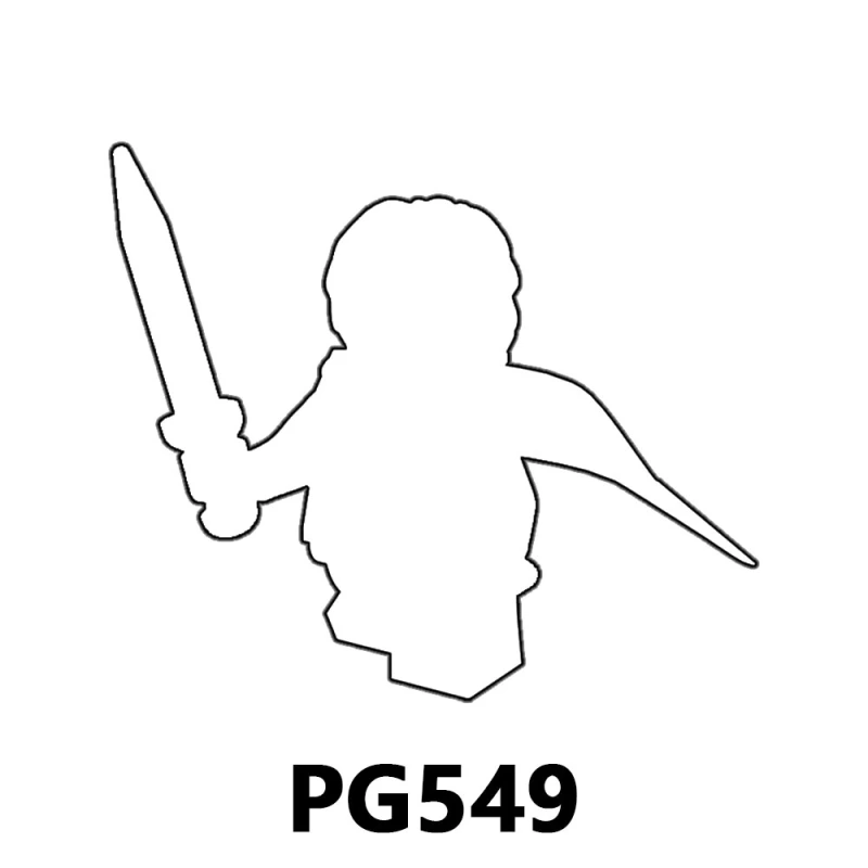 PG8160 Sam Frodo Aragorn Gandalf Bonfer Saruman Radagast Beorn The Lord ...