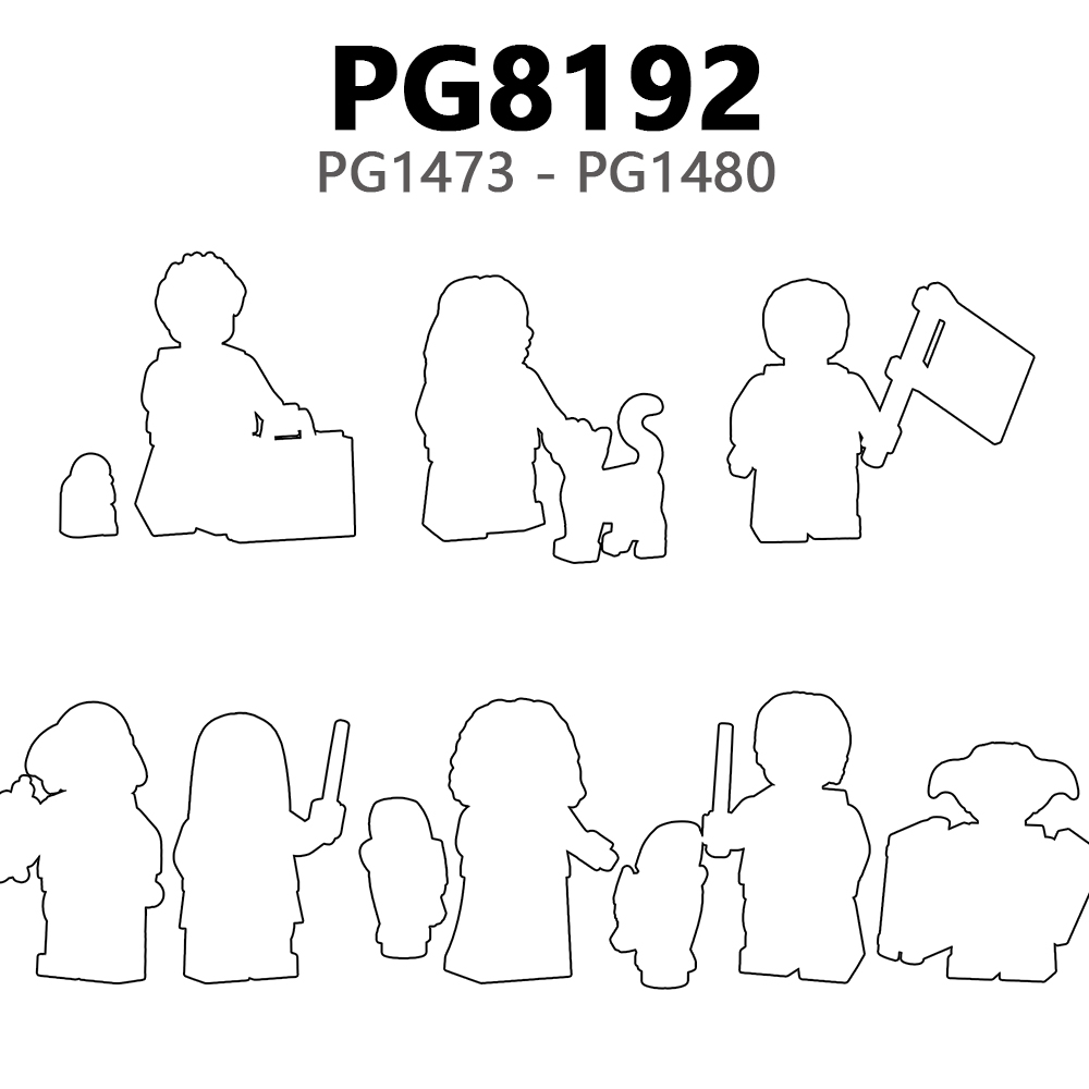 PG8192 Harry Potter Trelawney Cho Chang Hermione Granger Tina Goldstein ...