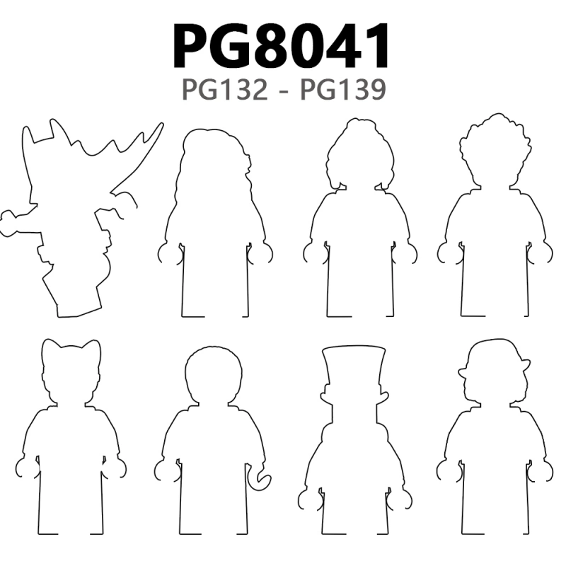 PG8041 DC Movie Super Hero Batman Poison Ivy Gordon Joker Catwoman Aarion Cash Riddler Action ...