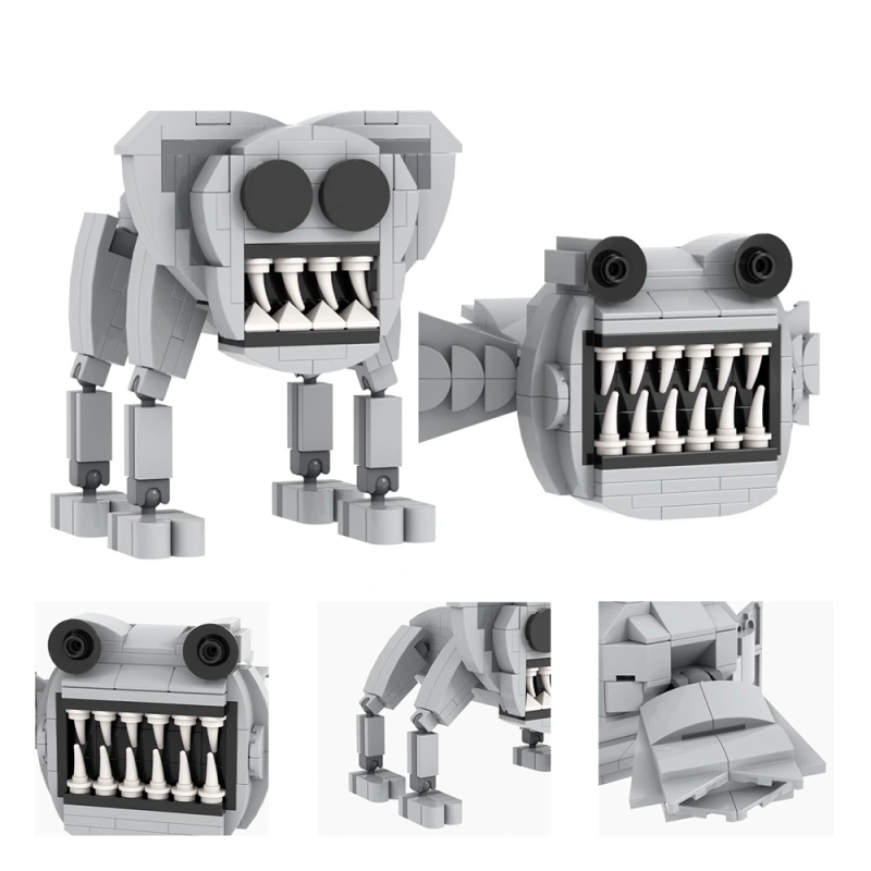 331Pcs MOC1508 Zoonomaly Set1 Bricks Horror Game Creative Series ...