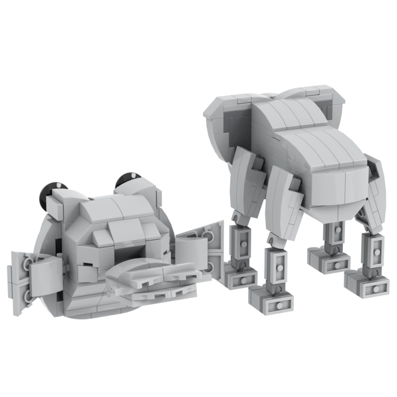 331Pcs MOC1508 Zoonomaly Set1 Bricks Horror Game Creative Series ...