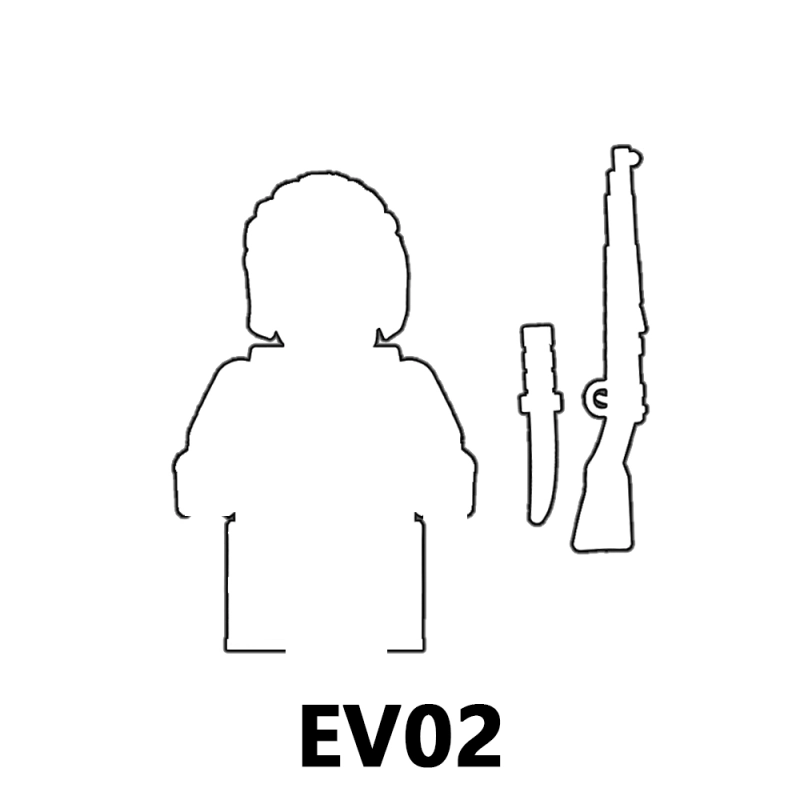 EV01 EV02 Game The Last of Us Joel Ellie Action Figure Building Blocks Kids Toys