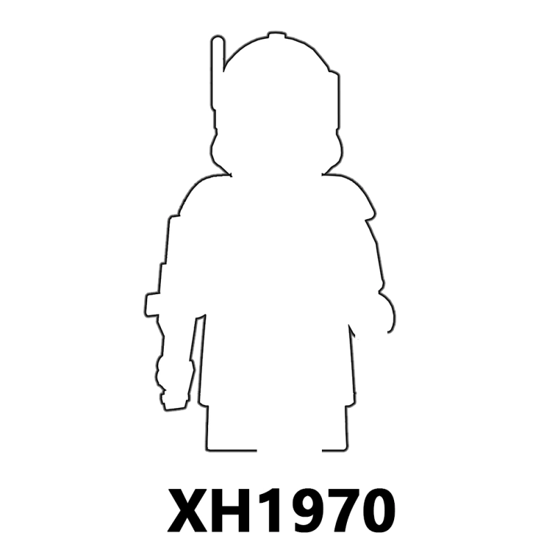 X0344 Star Wars ARC Trooper Echo 442nd Clone Trooper Wolfpack Clone ...