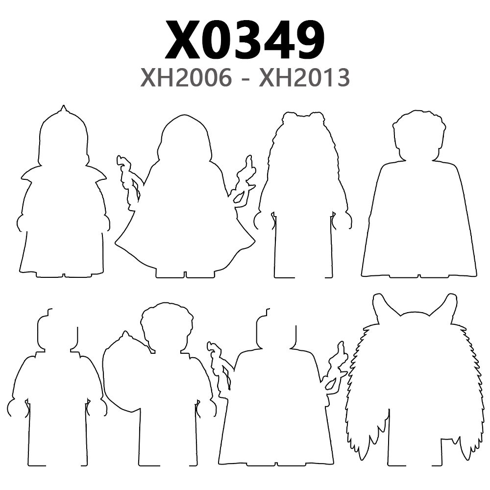 X0349 DC Super Hero Movie Doctor Fate Black Adam Cyclone Superman Atom ...