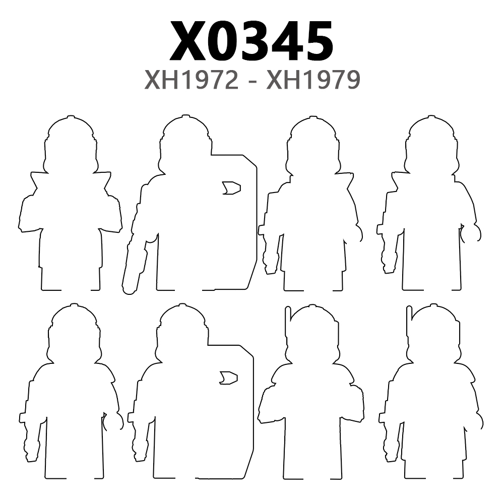 X0345 Star Wars Doom ARC Trooper 442nd Clone Trooper Appo Anaxes ...