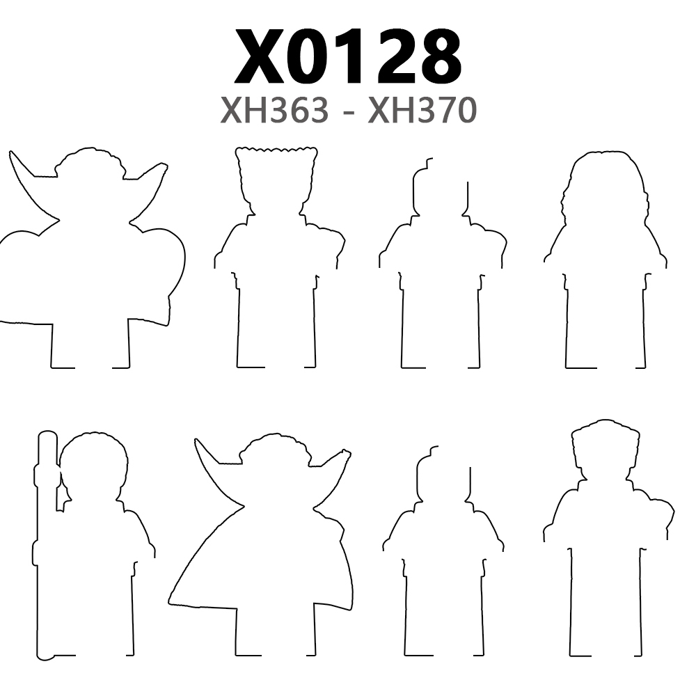 X0128 Marvel Series Movie Superhero Doctor Strange Beast Black Bat King ...