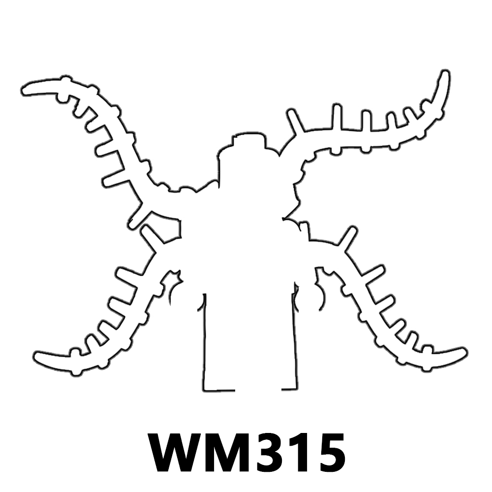 WM315 Marvel Super Hero Venom Action Figure Building Blocks Kids Toys