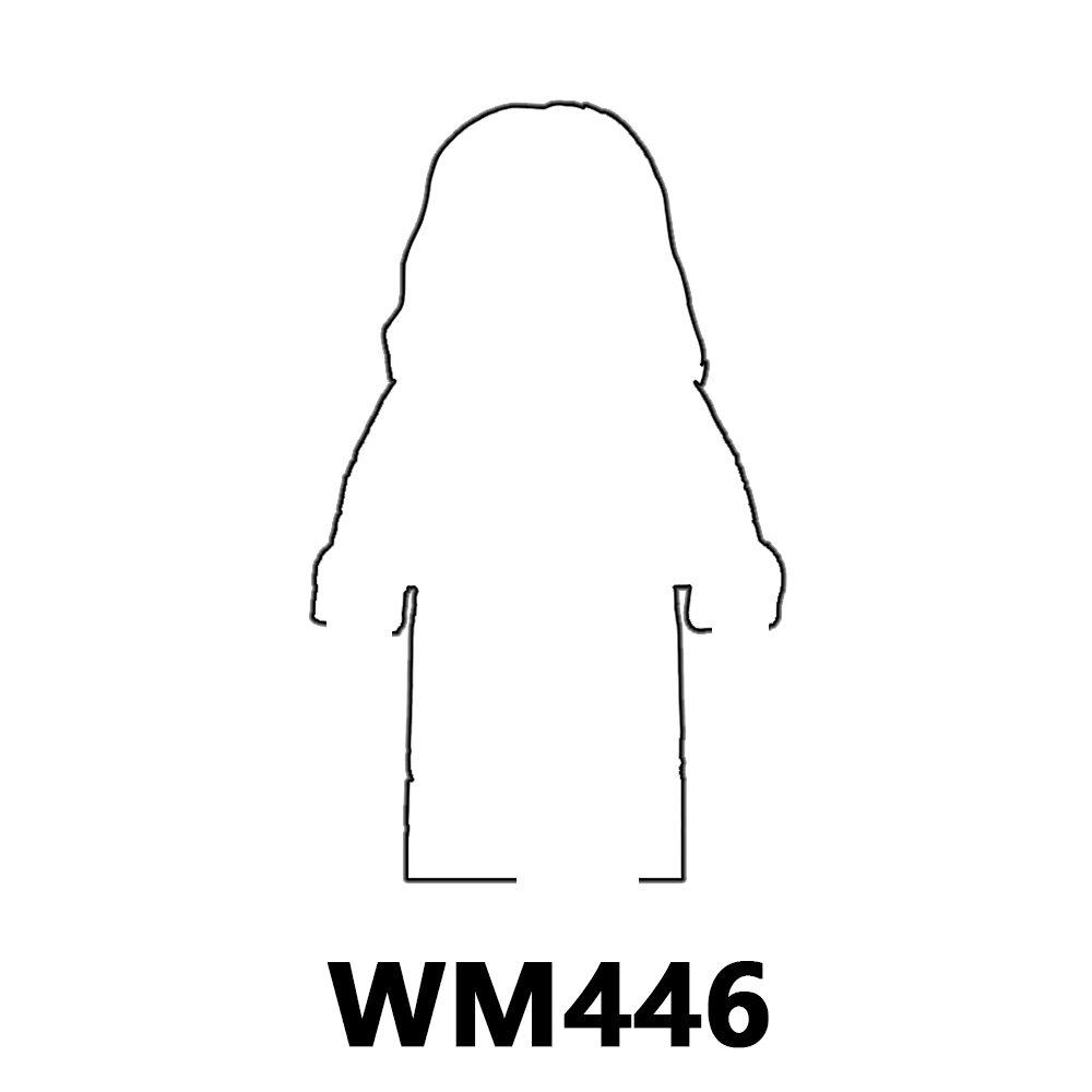 WM446 DC Movie Starfire Action Figure Building Blocks Kids Toys