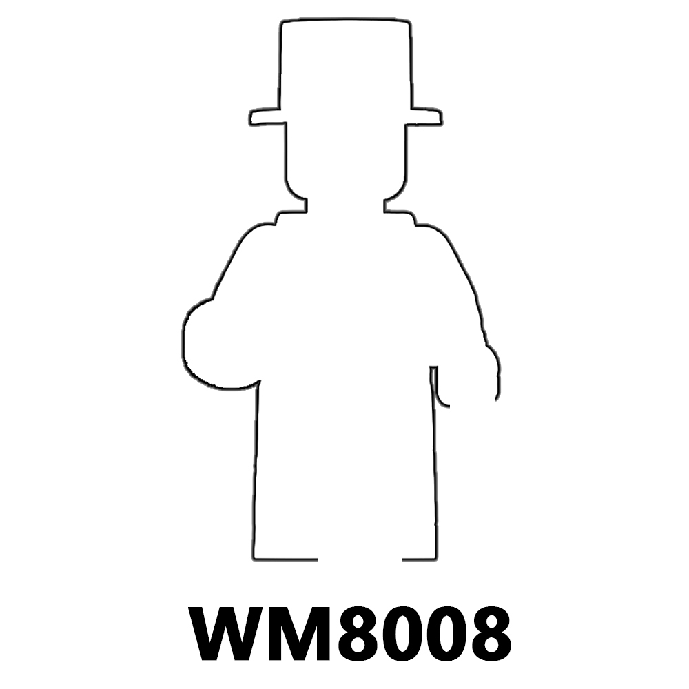 WM8008 Celebrity James Bond Model Actor Figure Building Blocks Kids ...
