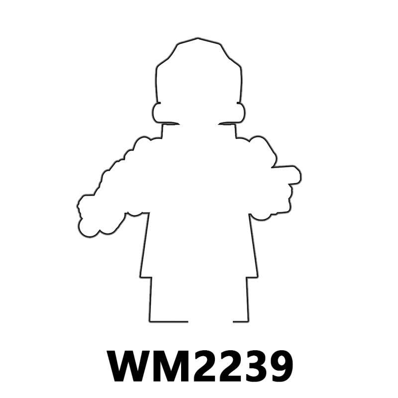 WM6125 Star Wars Doomsday Commander Soldier Action Figure Building ...