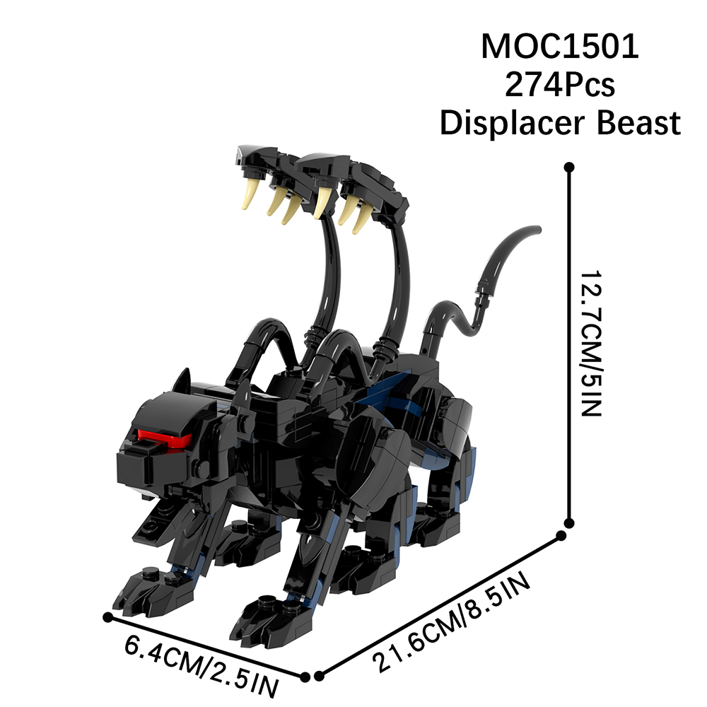MOC1501 272PCS Game Dungeons & Dragons Displacer Beast Character ...