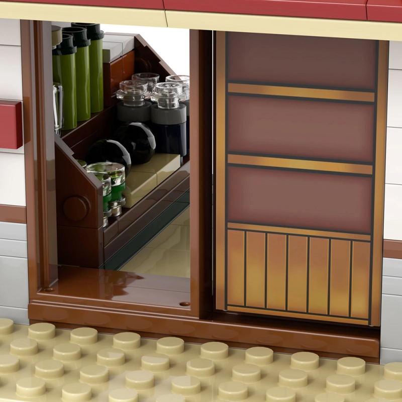 MOC1408 785PCS Anime BLEACH Puyuan store Architecture Building Blocks ...