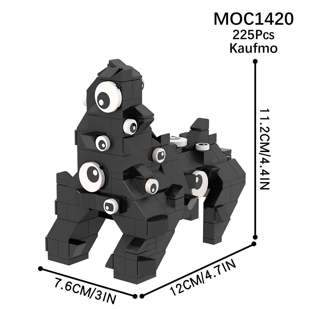 MOC1420 225PCS Cartoon Animation The Amazing Digital Circus Kaufmo ...