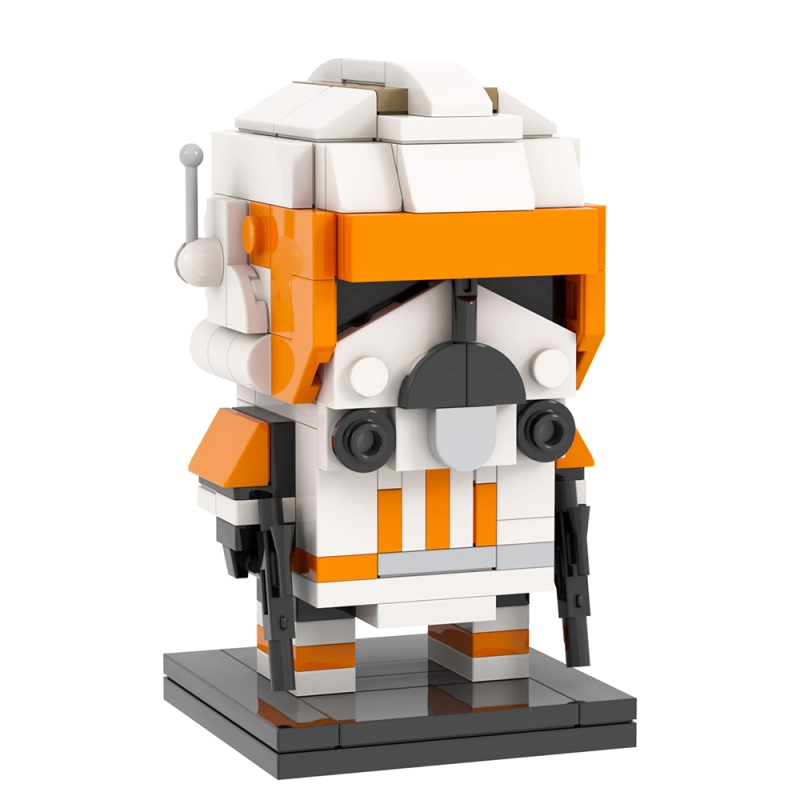 MOC2236 156PCS Star Wars Movie Commander Cody Brickheadz Decoration ...
