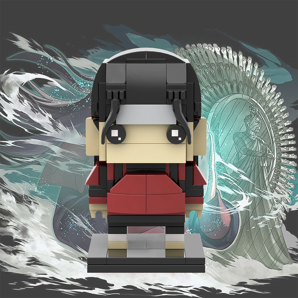 MOC7086-MOC7100 Naruto Anime Figure Brick Jiraiya Uchiha Sasuke Uchiha ...