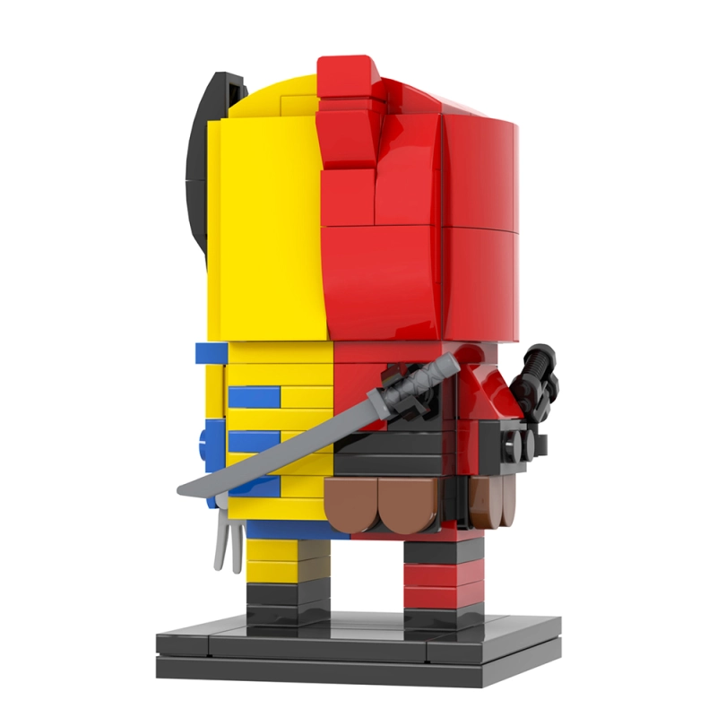 MOC7254 Wolverine Deadpool Wade Winston Wilson X-MAN James Howlett ...