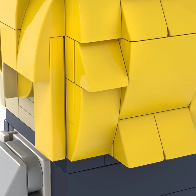 MOC7123 MOC7124 ONE PUNCH MAN Anime Figure Saitama Genos Building ...