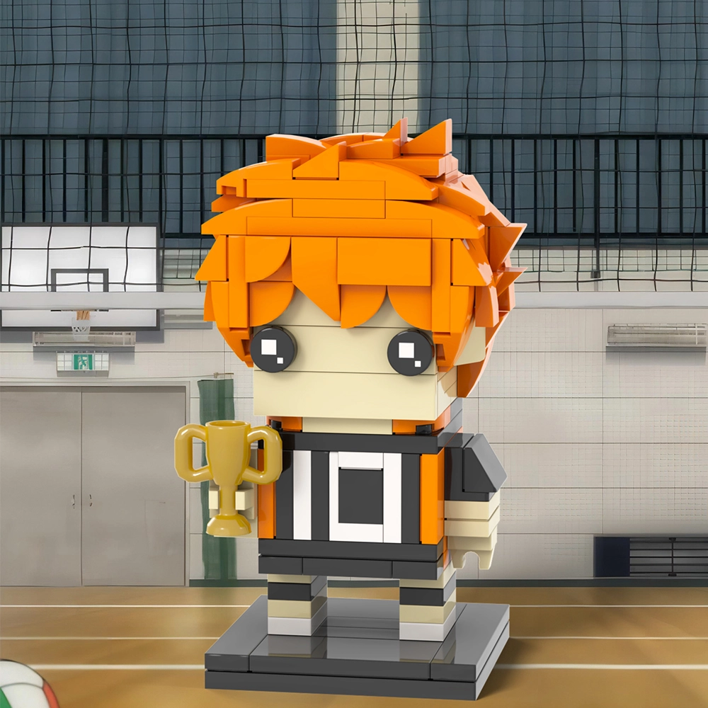 MOC7161 Hinata Shoyo Haikyuu!! Comic Anime Figure Karasuno Blocker ...