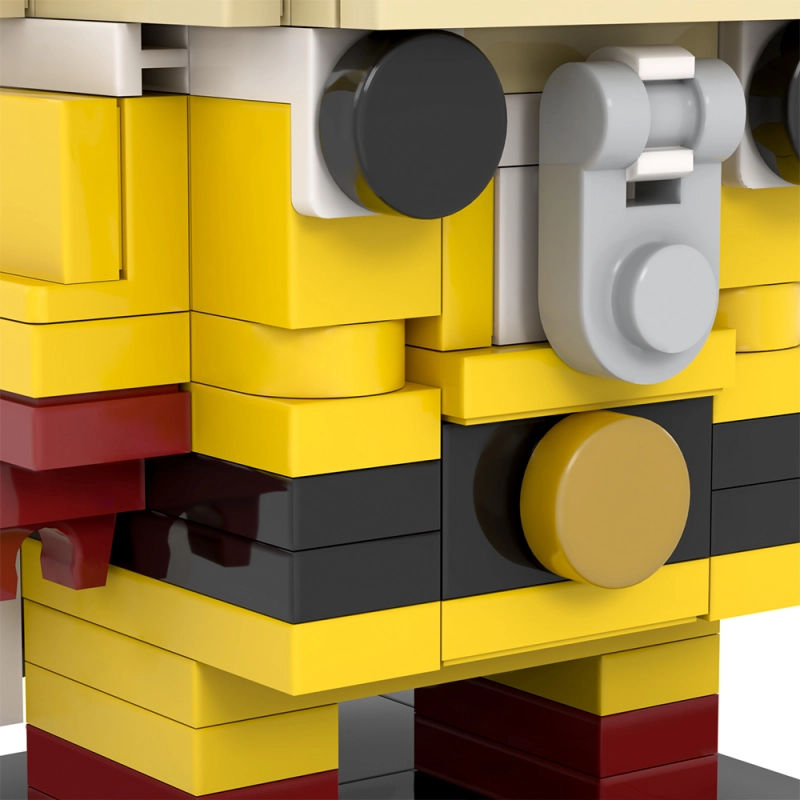 MOC7123 MOC7124 ONE PUNCH MAN Anime Figure Saitama Genos Building ...