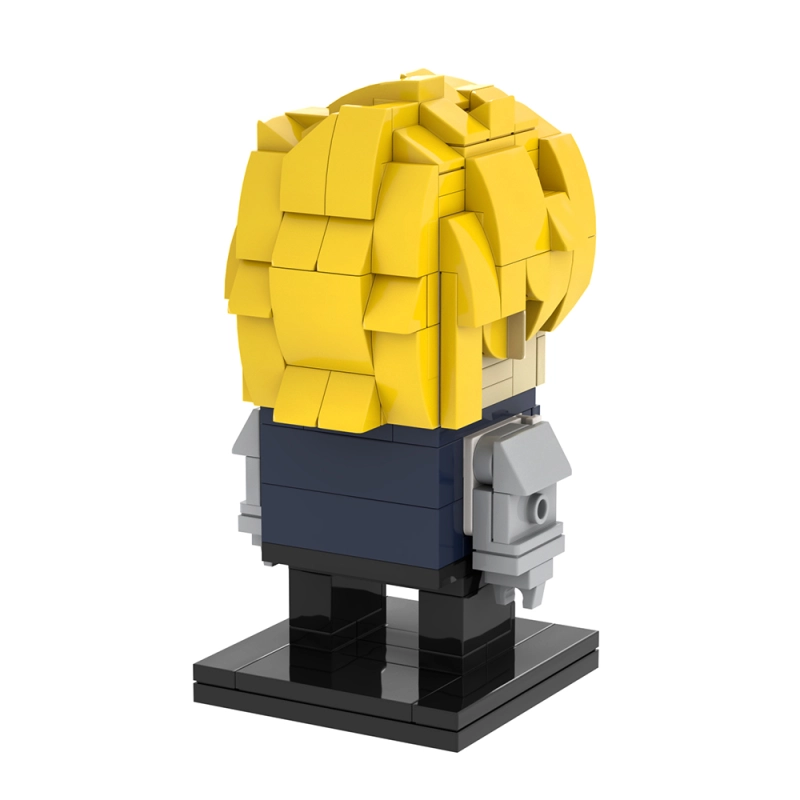 MOC7123 MOC7124 ONE PUNCH MAN Anime Figure Saitama Genos Building ...