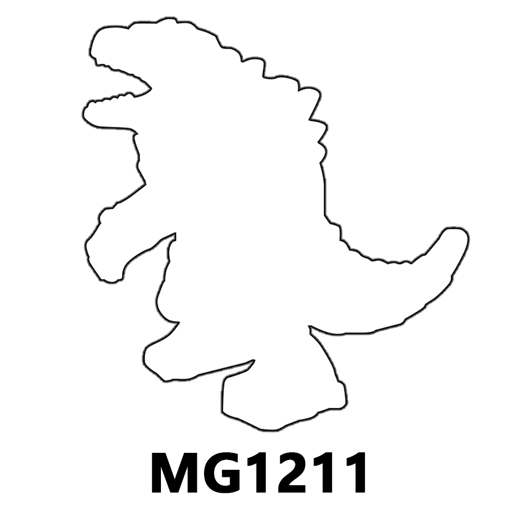 MG1211 Burning Godzilla Monster Sci-Fi Movie Action Figure Nucleus ...