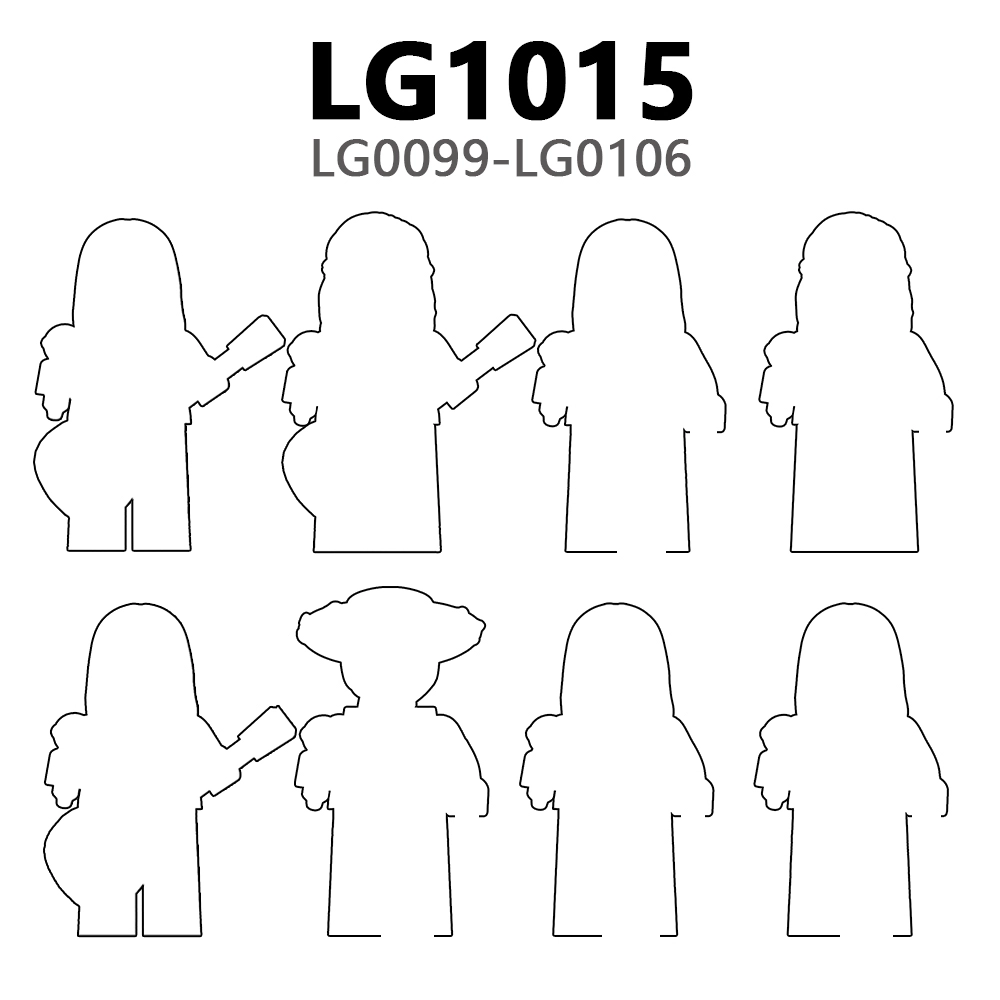 LG1015 Creativity Series Celebrity Taylor Swift Action Figure Model ...