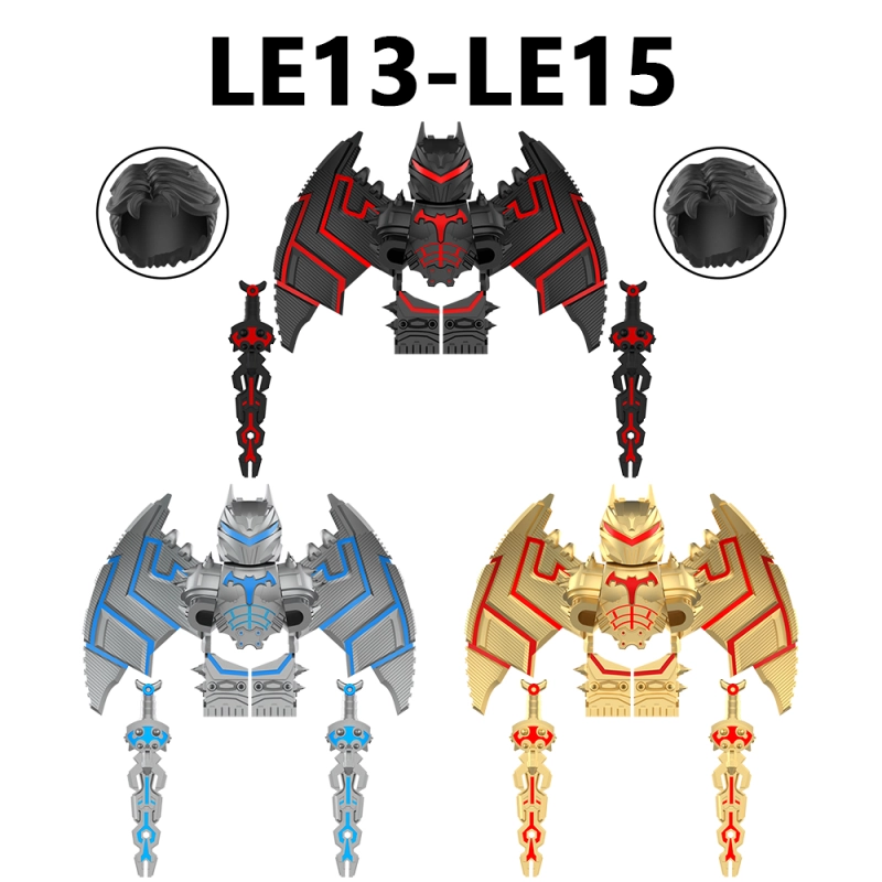 LE13 LE14 LE15 Hellbat Batman Super Heroes Sci-Fi Movie Compatible ...