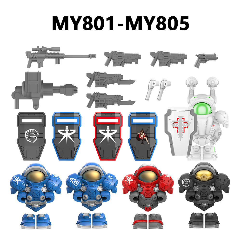 MY801-805 Fallout Characters James Raynor Tychus Marine LT Moralrs ...