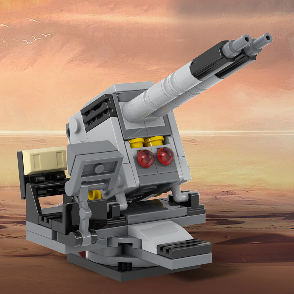 MOC2300 Star Wars Republic Anti-Aircraft Turrets Bricks Sci-Fi Movir ...