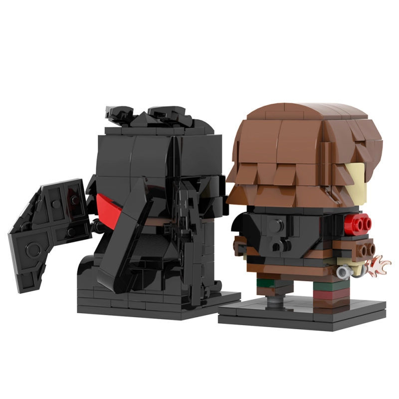 MOC7346 Toothless and Small Hiccup Brickheadz Anime How to Train Your ...