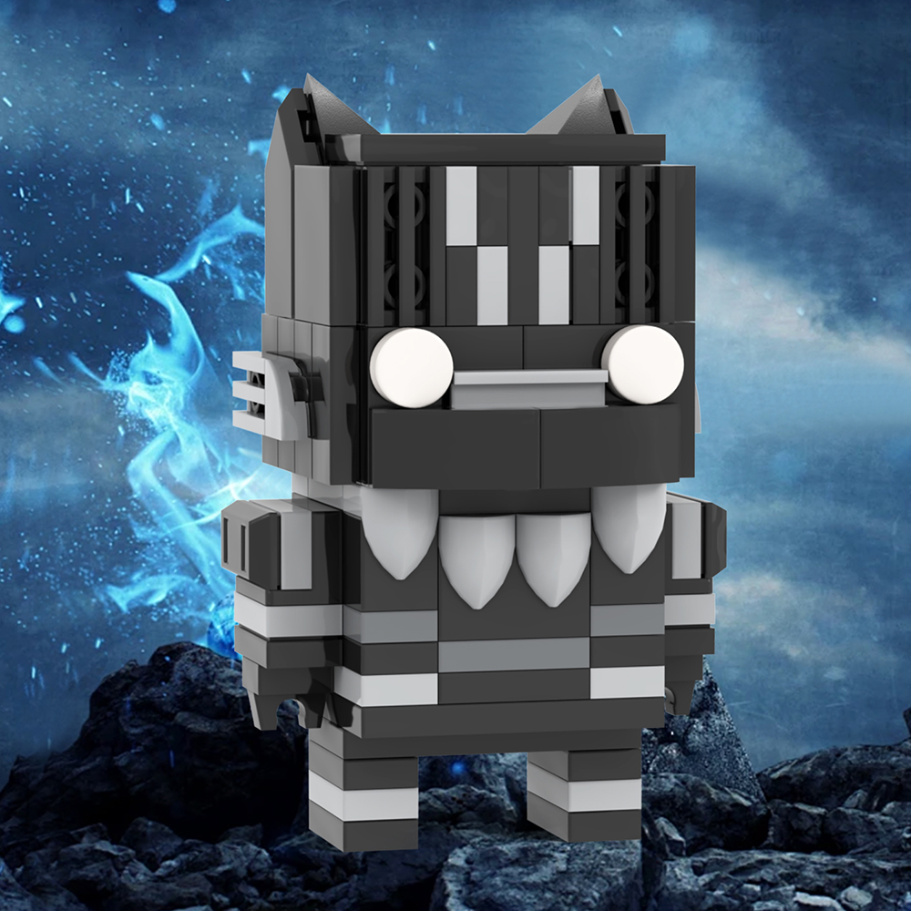 MOC7355 Black Panther Brickheadz Super Heroes Bricks Marvel Sci-Fi ...