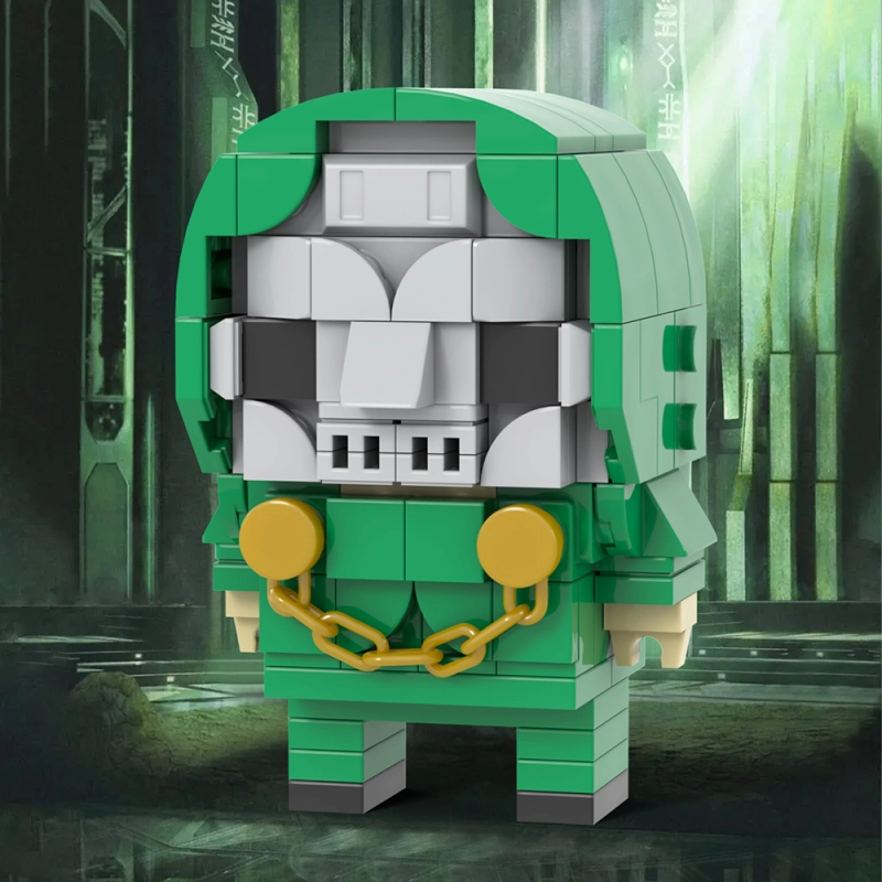 MOC7358 Doctor Doom Brickheadz Victor von Doom Super Heroes Marvel Sci ...