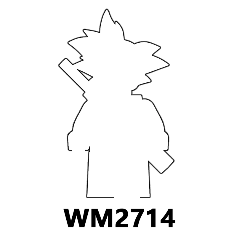 WM6183 Dragon Ball Son Goku Vegeta Pagi Majin Buu Master Roshi Piccolo ...