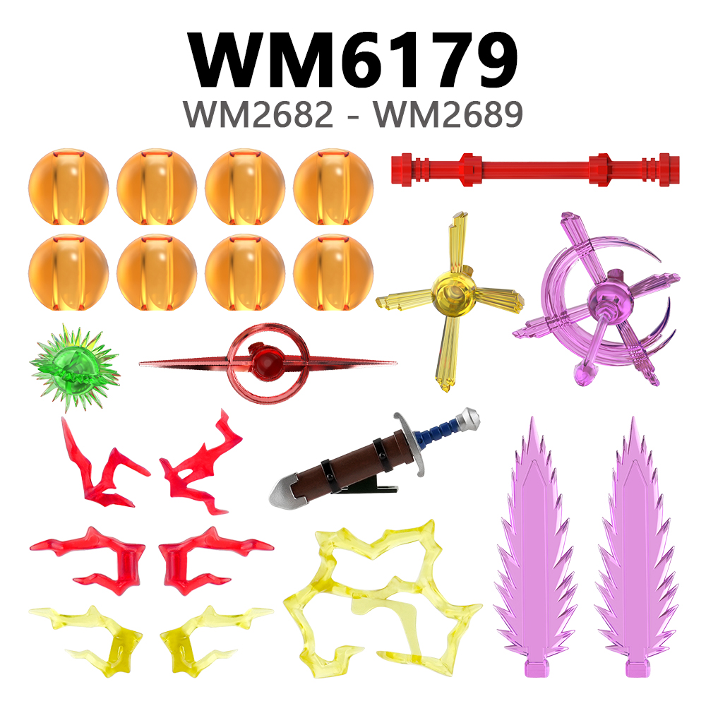 WM6179 Dragon Ball Anime Action Figures Broly Cumber Burdock Vegeta Son ...