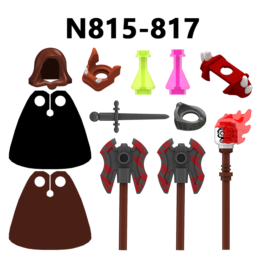 N815-N817 Medieval Orc Rogue Orc Berserker Orc Mage The Lord of the ...