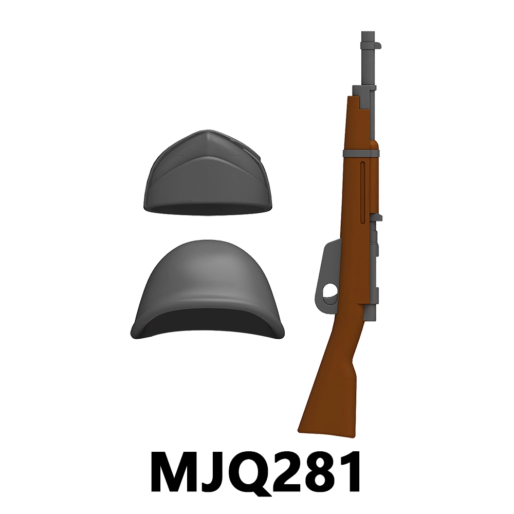 MJQ281-MJQ284 Medieval Military War Italian Carcano Italian Beretta M34 ...