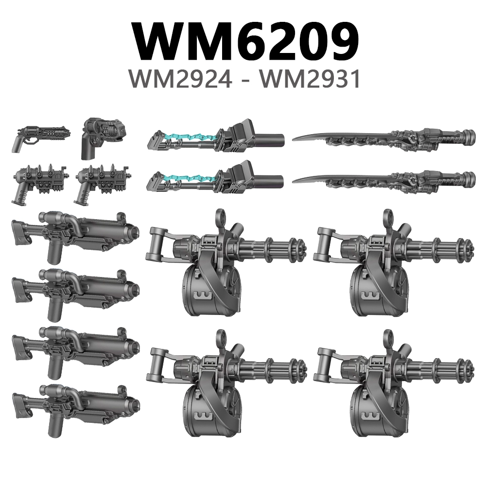WM6209 T45 Powered Armor Mech Set Fallout Game Action Figures Building ...