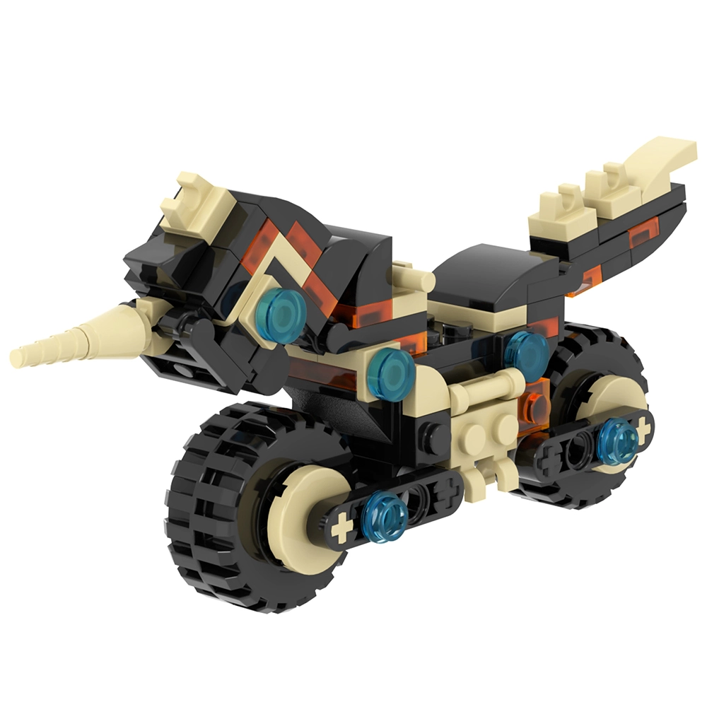 MOC1531 The Legend of Zelda Ancient Motorcycle Zero Link Game Action ...